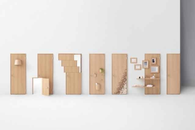 Creative Wooden Doors by Nendo – Fubiz Media