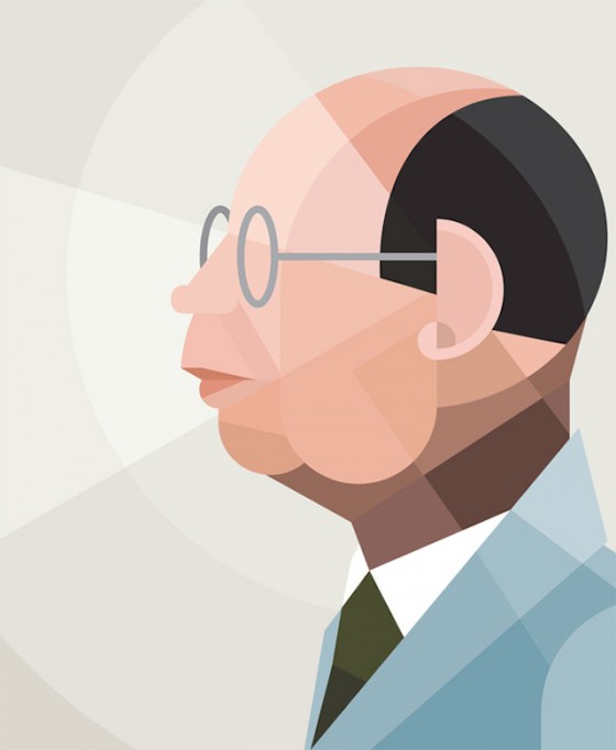 Geometric Illustrations Portraits of Celebrities – Fubiz Media