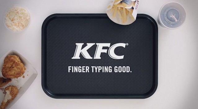 KFC Paper Tray as Keyboard – Fubiz Media