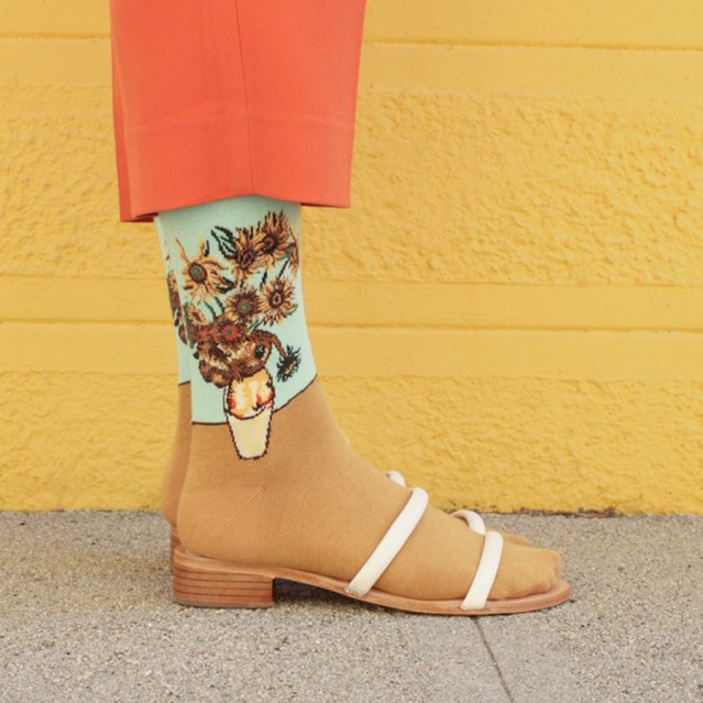Iconic Art Masterpieces Recreated on Socks – Fubiz Media