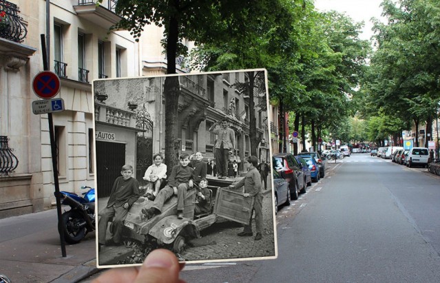 Today’s Paris Through Pictures from 1944 – Fubiz Media