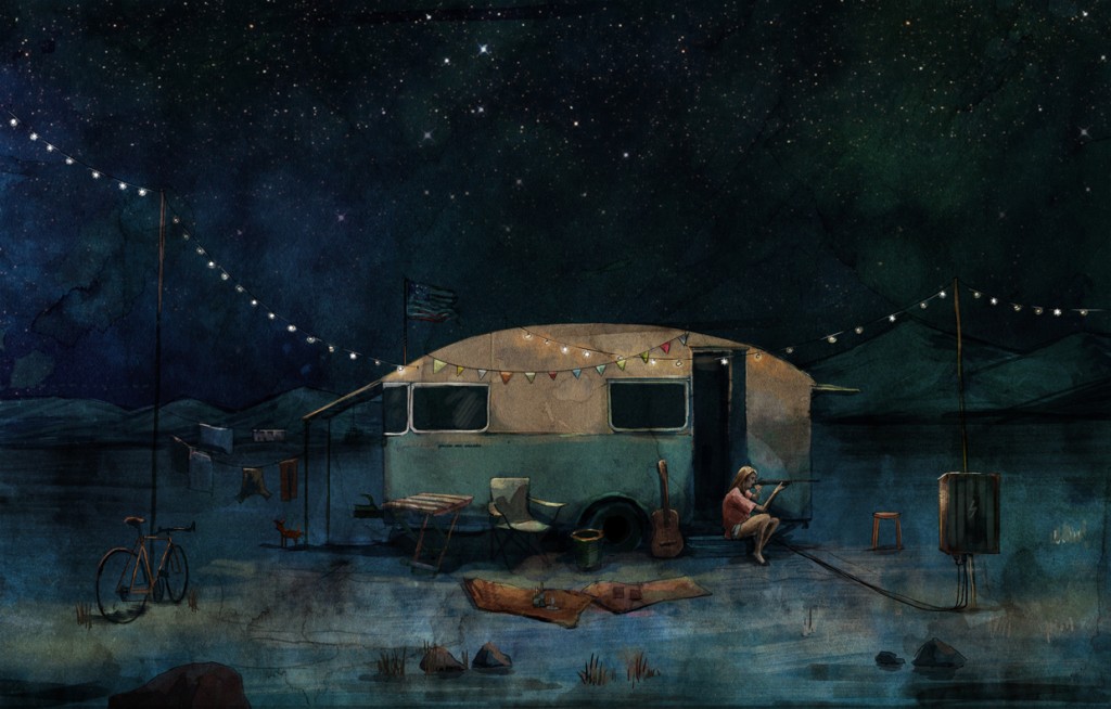 Around the World Illustrations by David Bou – Fubiz Media