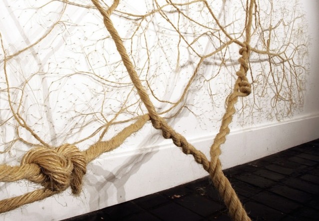 Ropes Turning into Trees Installations – Fubiz Media