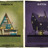 Imaginative Movie Directors Houses Illustrations – Fubiz Media