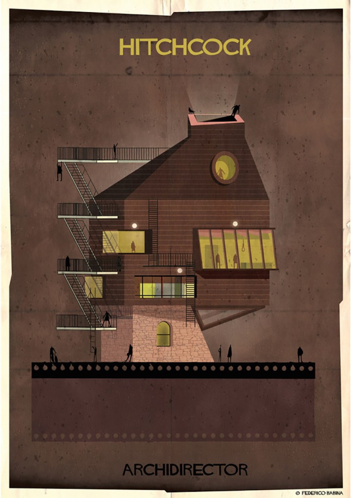 Imaginative Movie Directors Houses Illustrations – Fubiz Media
