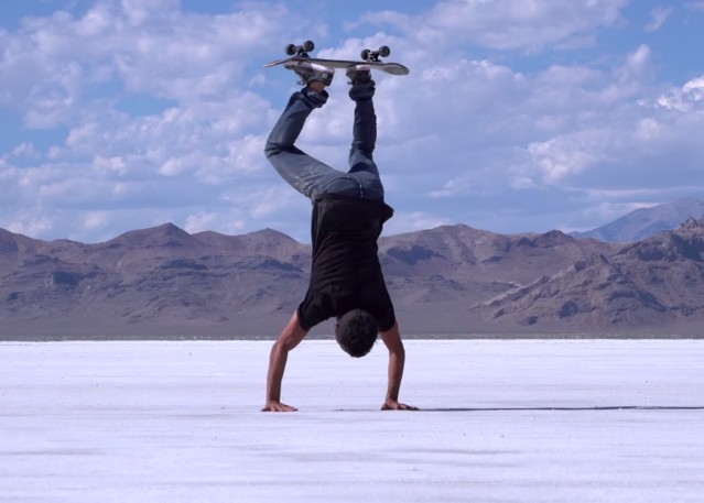 A Skateboard Ride From Rocky Desert to Cityscapes – Fubiz Media