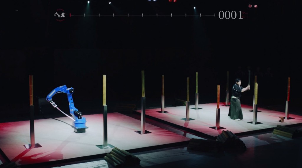 Industrial Robot VS Sword Master Video – Fubiz Media