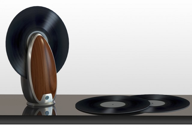 Vertical Vinyl Records Player – Fubiz Media