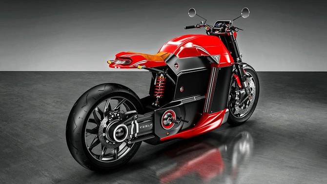 The New Tesla Model M Concept Bike – Fubiz Media