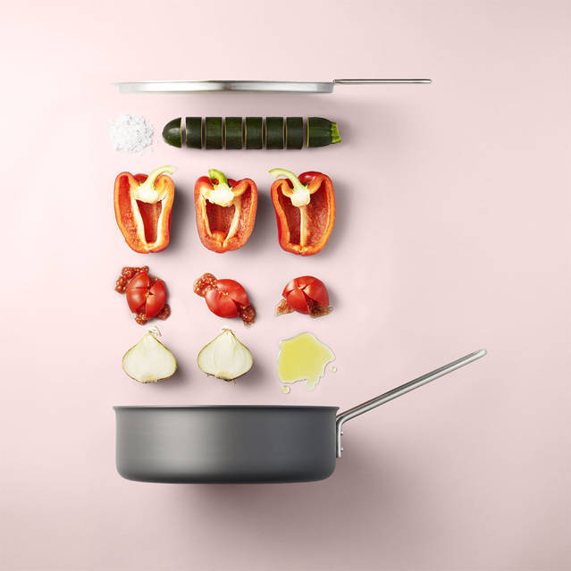 Minimalist Visual Recipes with Ingredients – Fubiz Media