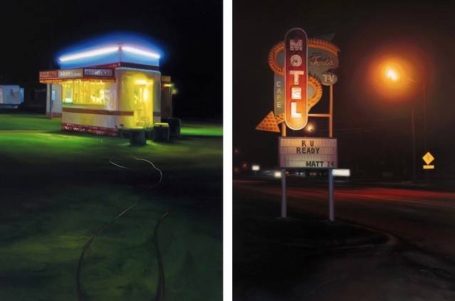 Detailed Nightscape Paintings – Fubiz Media