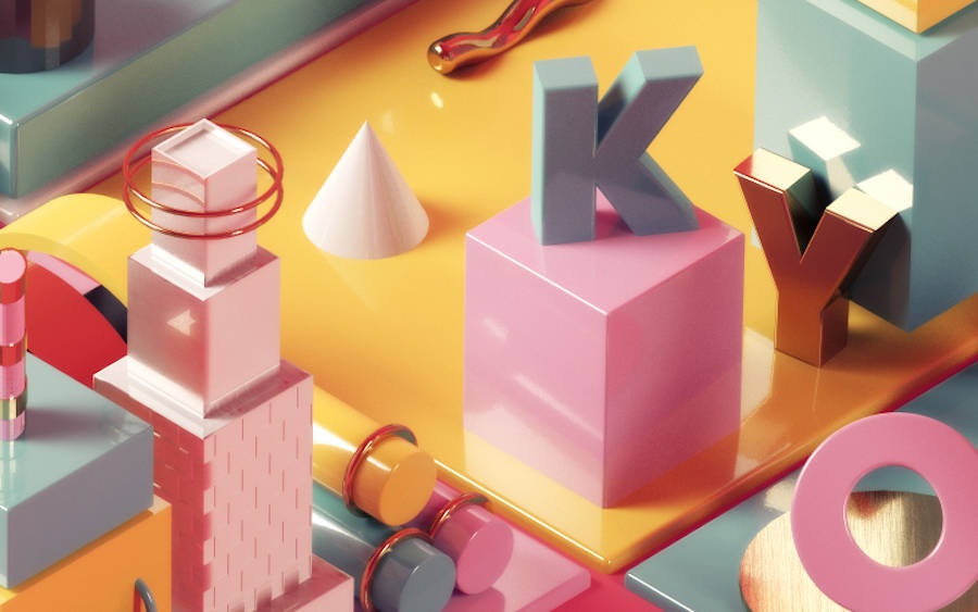 Pastel-Colored Digital Artworks – Fubiz Media