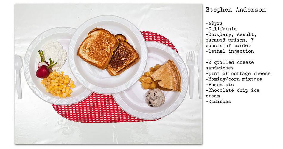 Serial Killers Last Meals Photography – Fubiz Media
