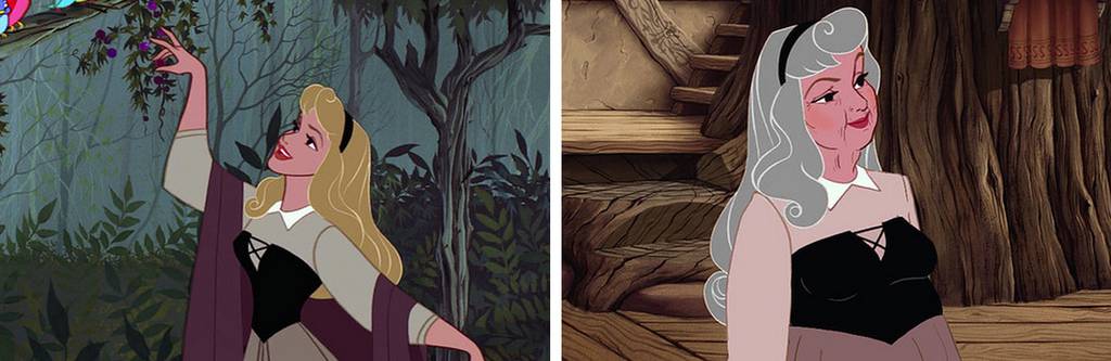 Disney Princesses In Their Old Age – Fubiz Media