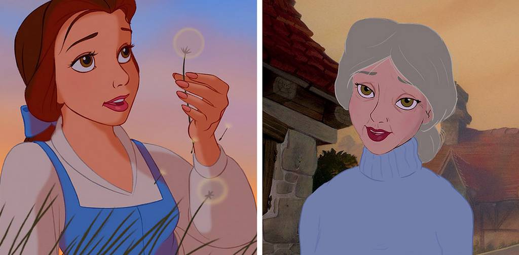 Disney Princesses In Their Old Age – Fubiz Media