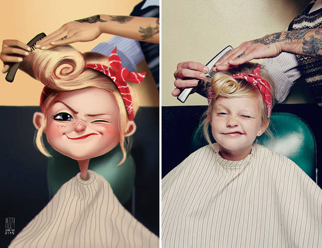 Random People Turned Into Cartoon Characters – Fubiz Media