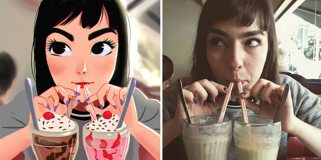 Random People Turned Into Cartoon Characters – Fubiz Media