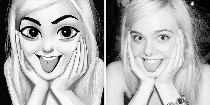 Random People Turned Into Cartoon Characters – Fubiz Media