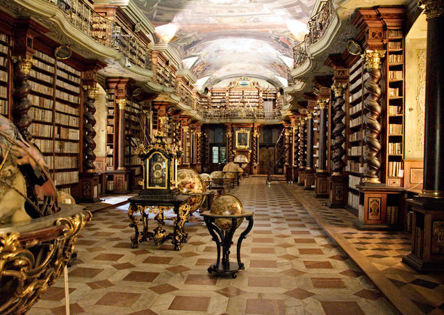 Baroque Library in Prague – Fubiz Media