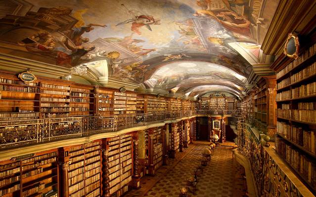 Baroque Library in Prague – Fubiz Media