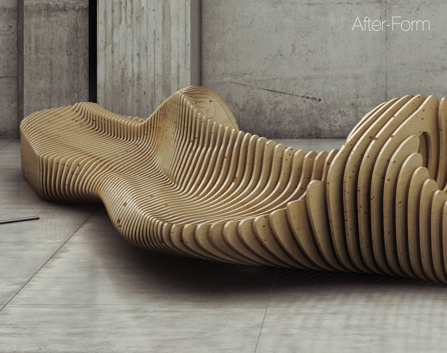 Flowing Wooden Furniture – Fubiz Media