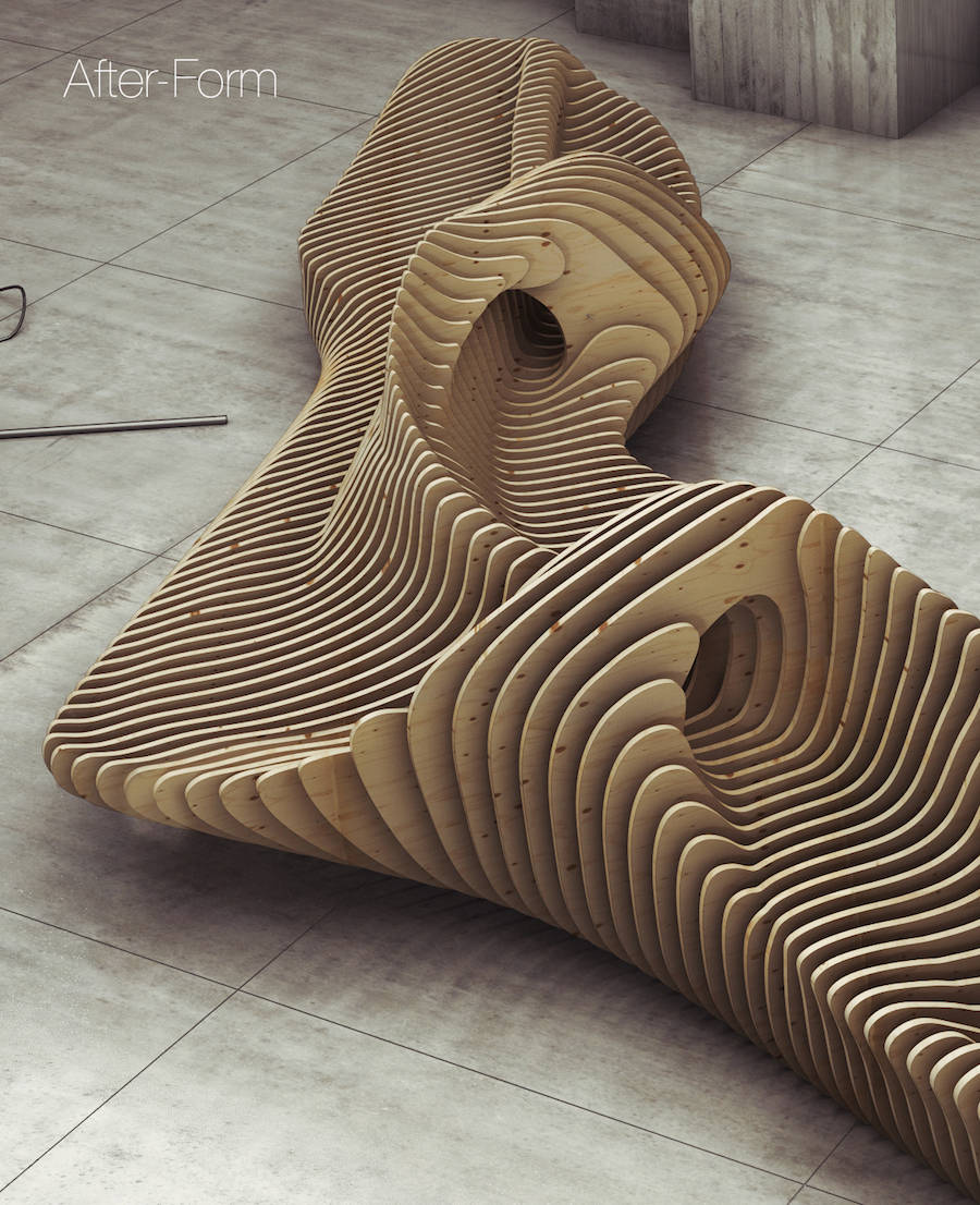 Flowing Wooden Furniture – Fubiz Media