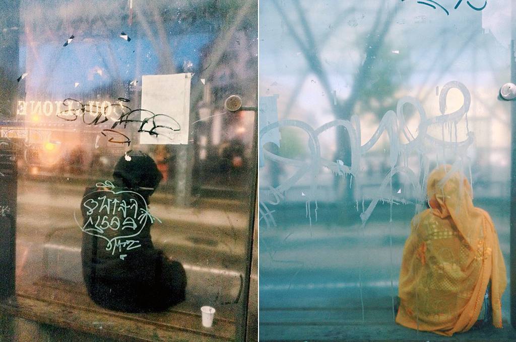 People at Bus Stop Photography – Fubiz Media