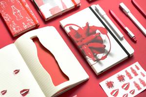 Moleskine Notebooks Celebrates 100 Years of Coca-Cola Bottle – Fubiz Media