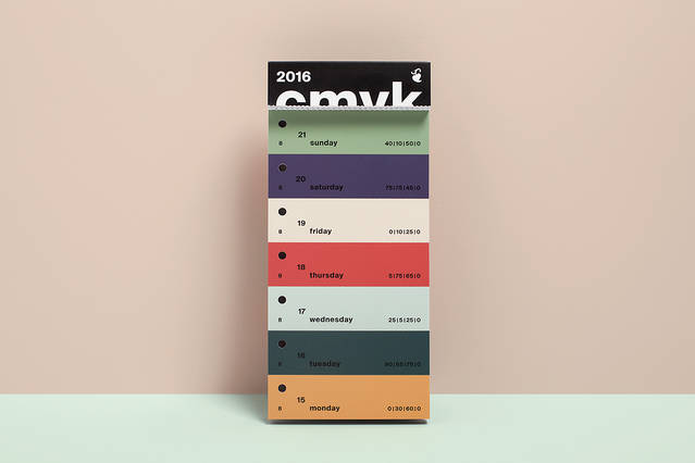 Color Swatch Calendar – Fubiz Media