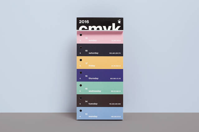 Color Swatch Calendar – Fubiz Media