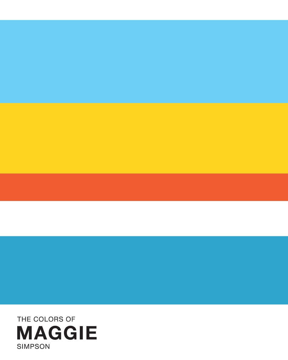 The Colors of Simpsons Pantone – Fubiz Media