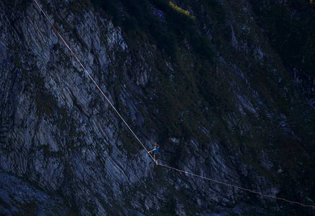 Highline Contest in Switzerland – Fubiz Media