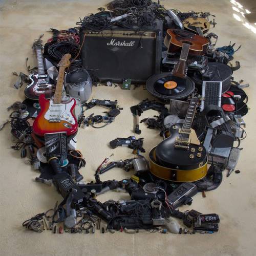 Portraits Created with Music Instruments and Objects – Fubiz Media