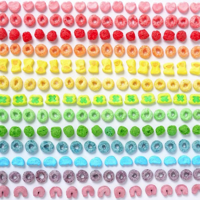 100 Days Rainbow Compositions Project – Fubiz Media