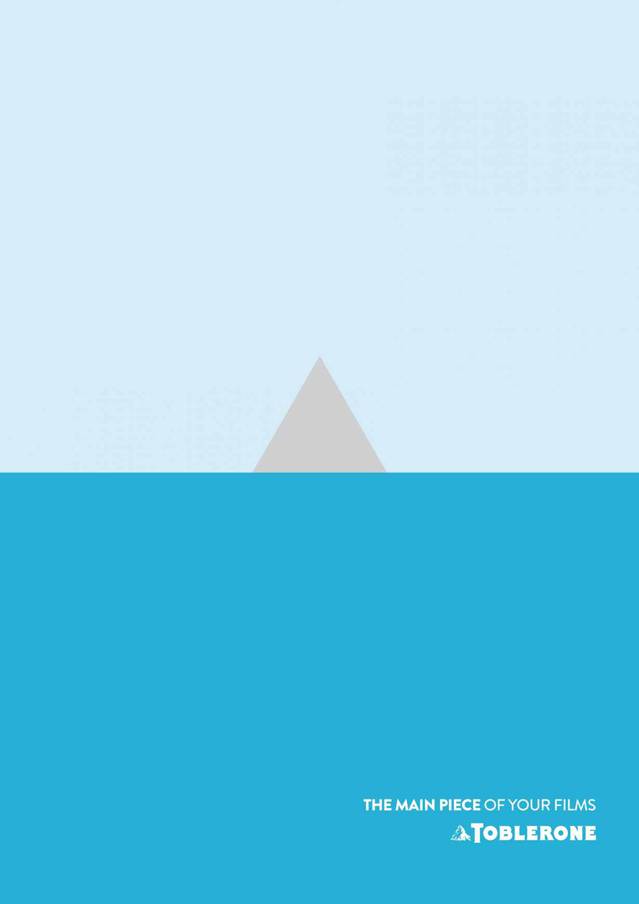 Minimalist Toblerone Movie Posters – Fubiz Media