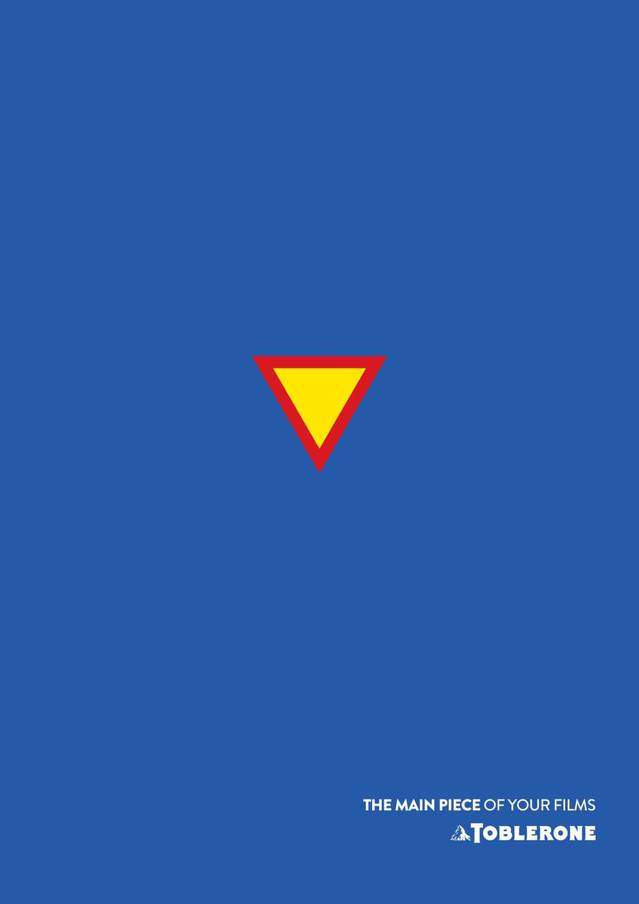 Minimalist Toblerone Movie Posters – Fubiz Media