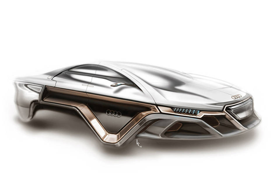 Electro-Magnetic Audi Concept Car Without Wheels – Fubiz Media