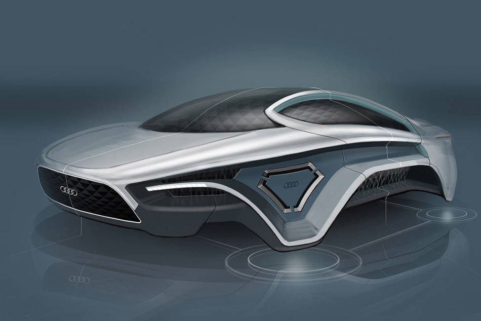 Electro-Magnetic Audi Concept Car Without Wheels – Fubiz Media