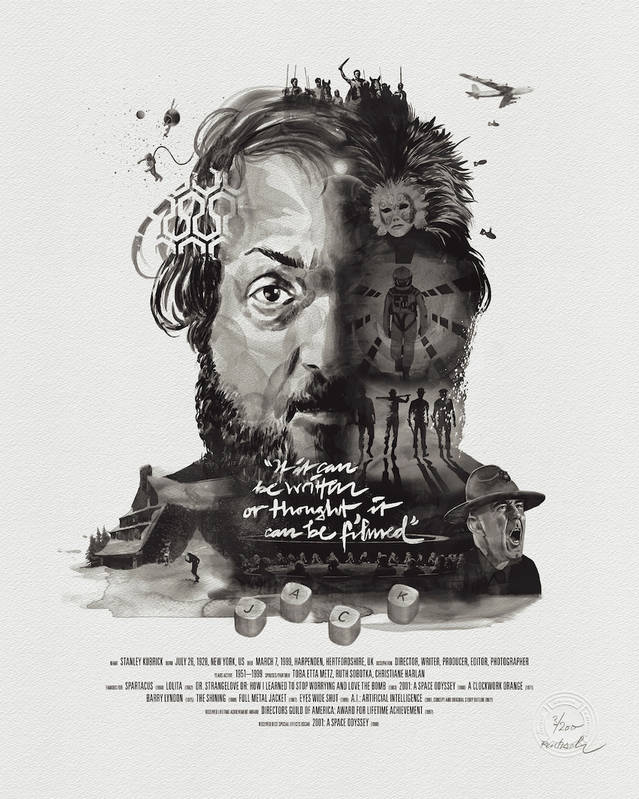 New Illustrated Posters of Famous Directors – Fubiz Media