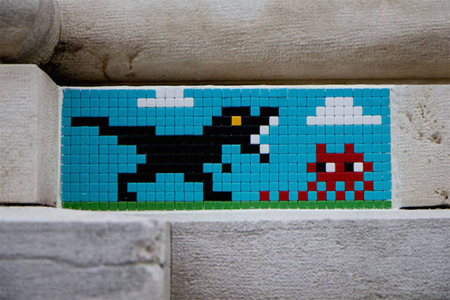 Pixelated Invasions Street-Art in Italy – Fubiz Media