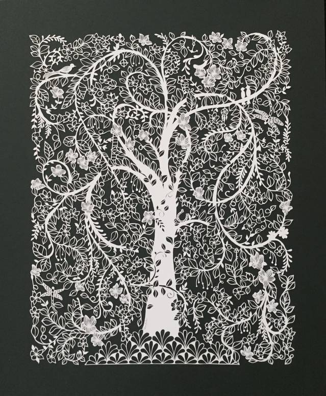Poetic and Dreamlike Paper Cut Artworks – Fubiz Media