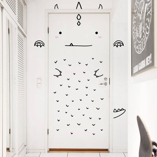 Playful Stickers for Doors – Fubiz Media
