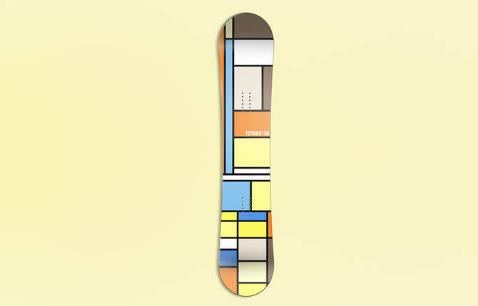 Mondrian Boards Illustrations Inspired by Pop Culture – Fubiz Media
