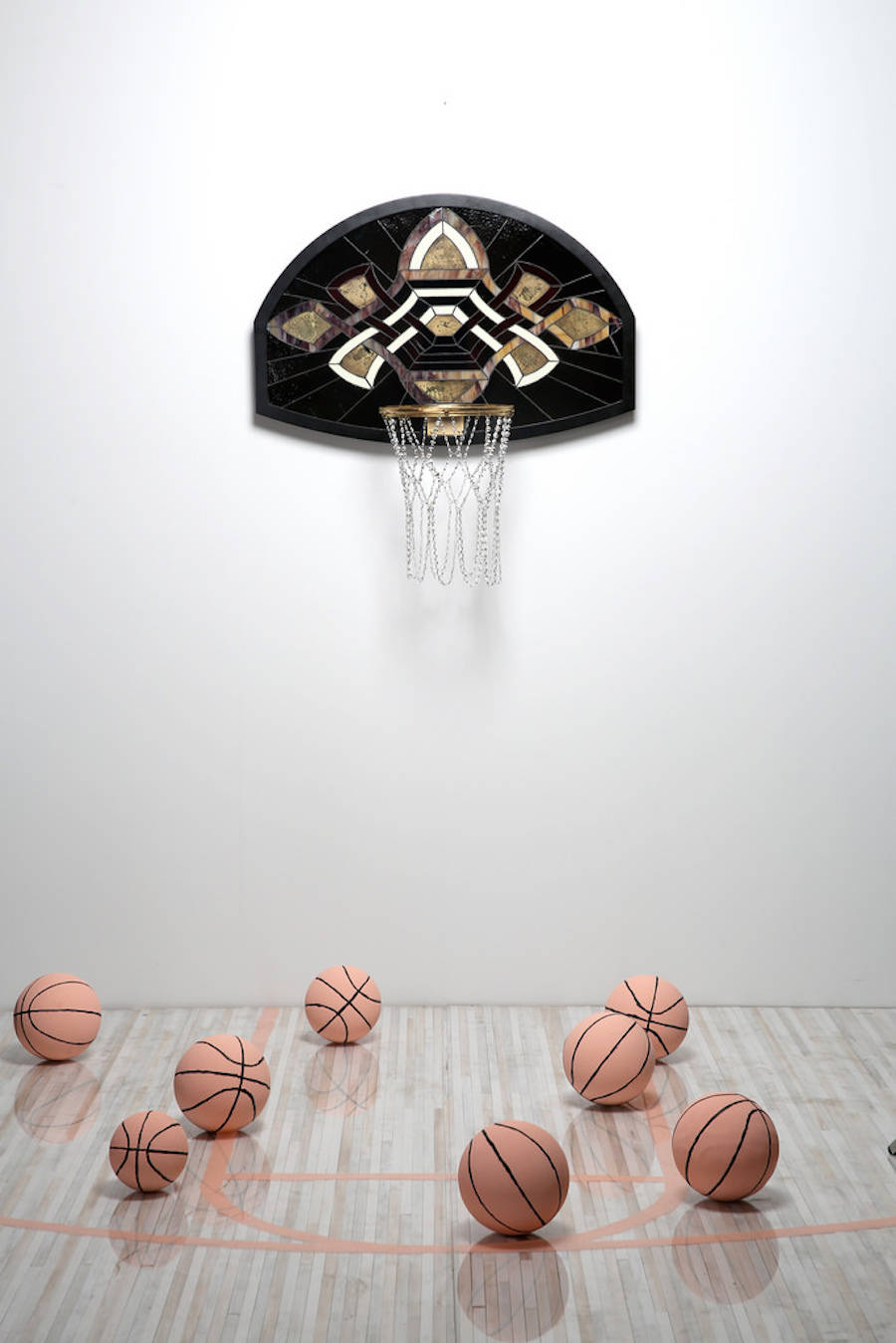 Turning Basket Ball Backboards into Artworks – Fubiz Media