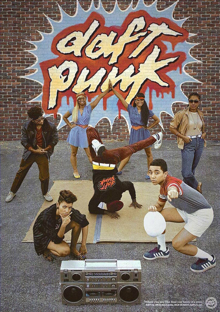 Retro Daft Punk Posters to Promote Objects – Fubiz Media