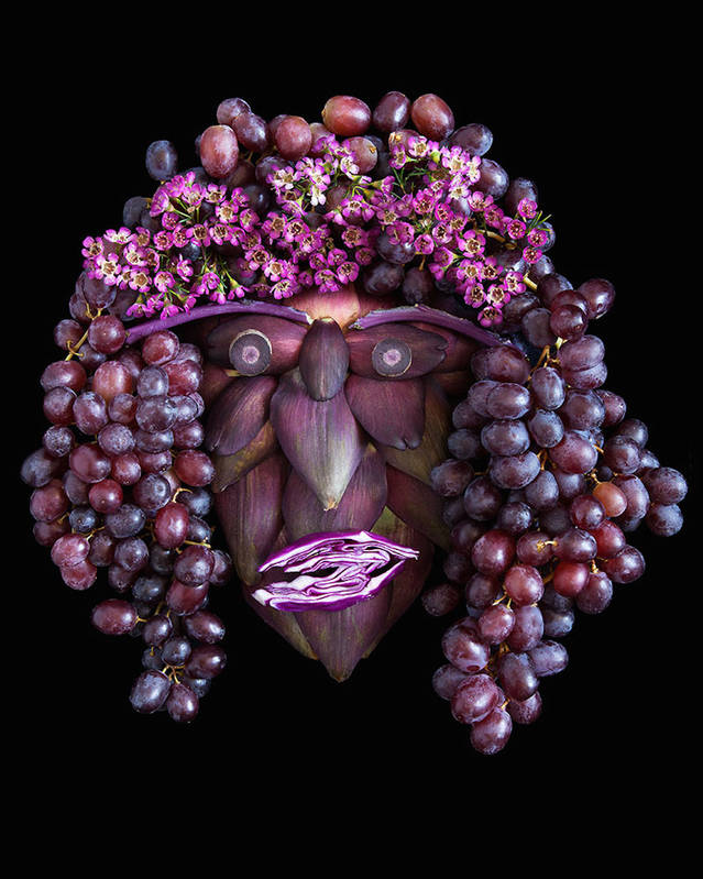 Faces made from Fruits and Vegetables – Fubiz Media