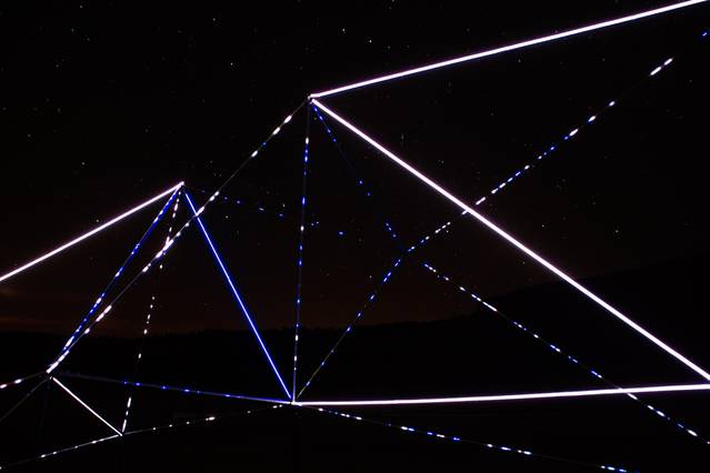 Geometrical Interactive Light Installation – Fubiz Media