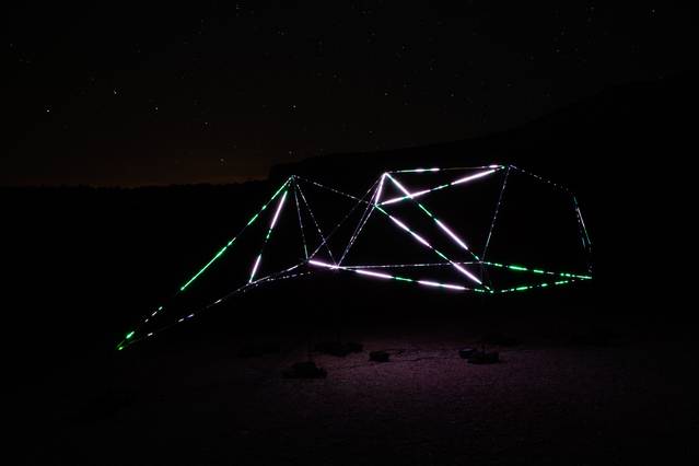 Geometrical Interactive Light Installation – Fubiz Media