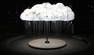 Interactive Electric Cloud Installation Made of 6000 Light Bulbs ...