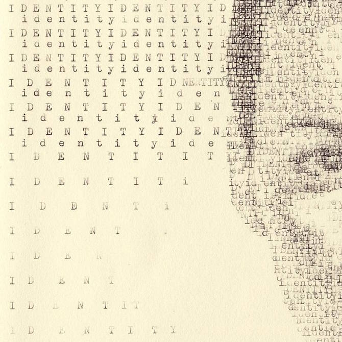 Textual Portraits by Leslie Nichols – Fubiz Media